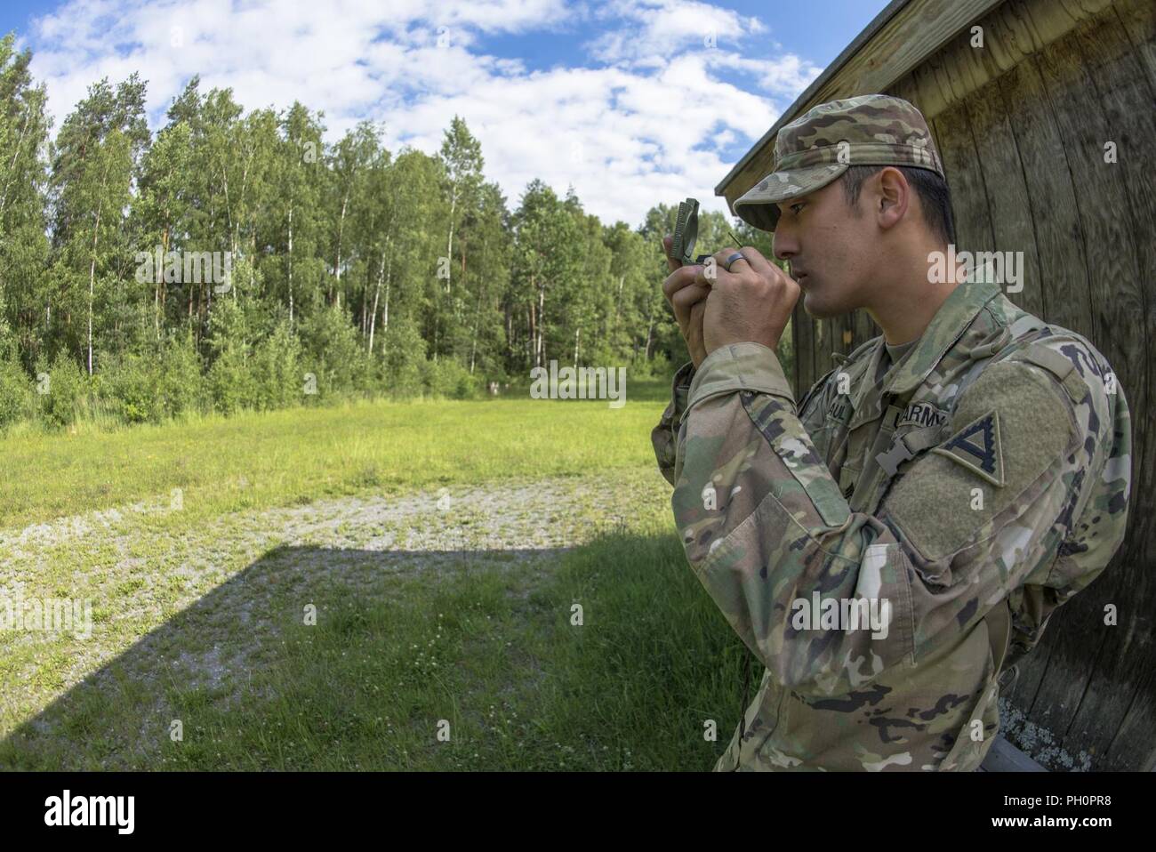 U.S. Army Staff Sgt. Joshua Paul with 7th Army Non-Commissioned Officer ...