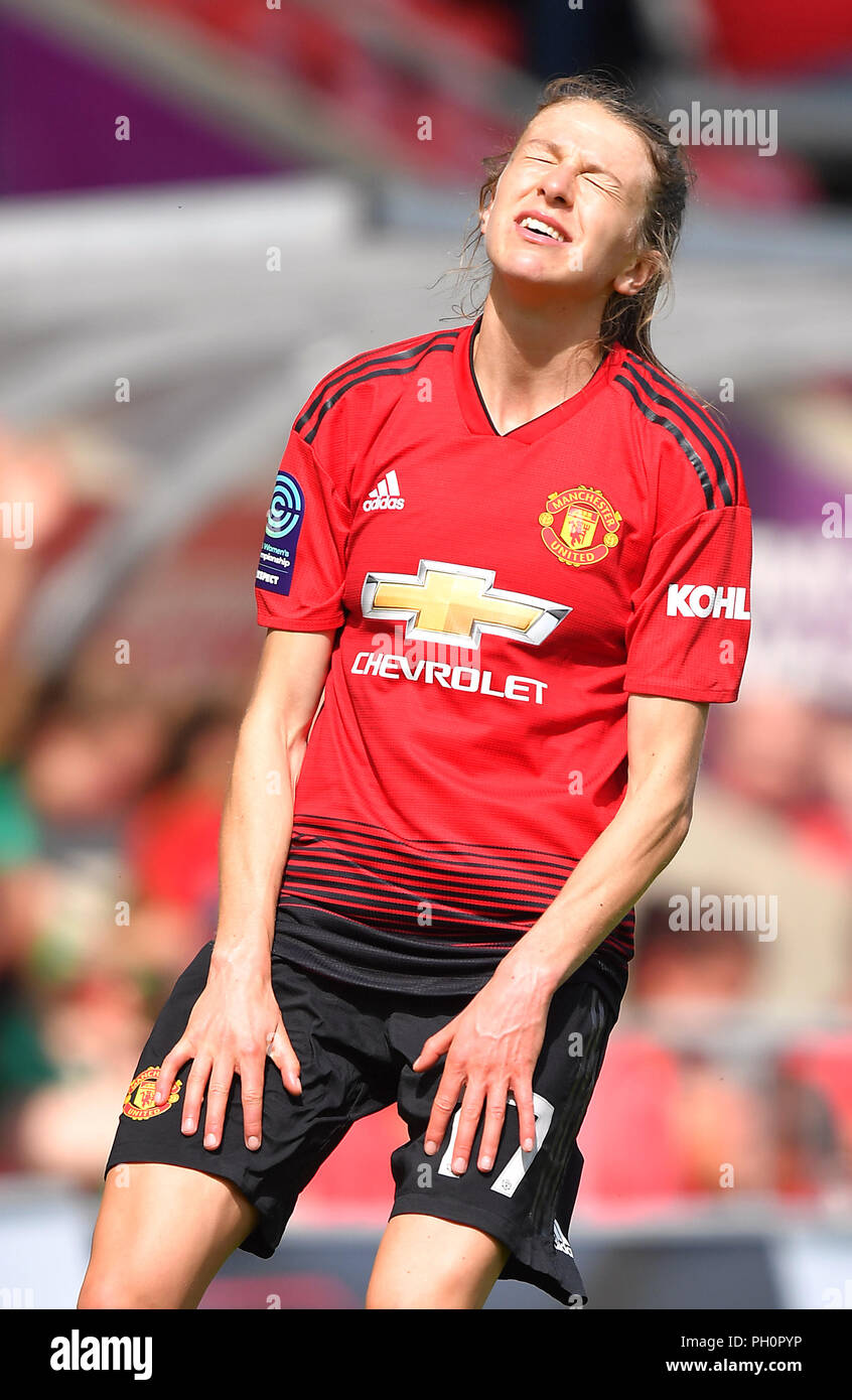 Manchester united womens lizzie arnot hi-res stock photography and ...