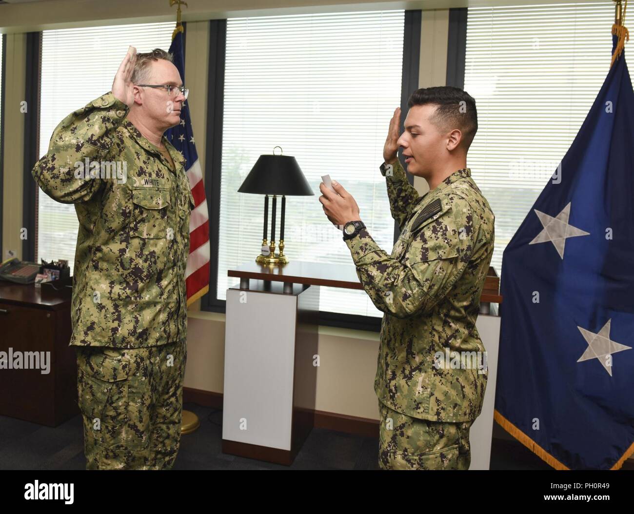 FORT GEORGE G. MEADE, Md. (June 18, 2018) – Vice Adm. Timothy White ...