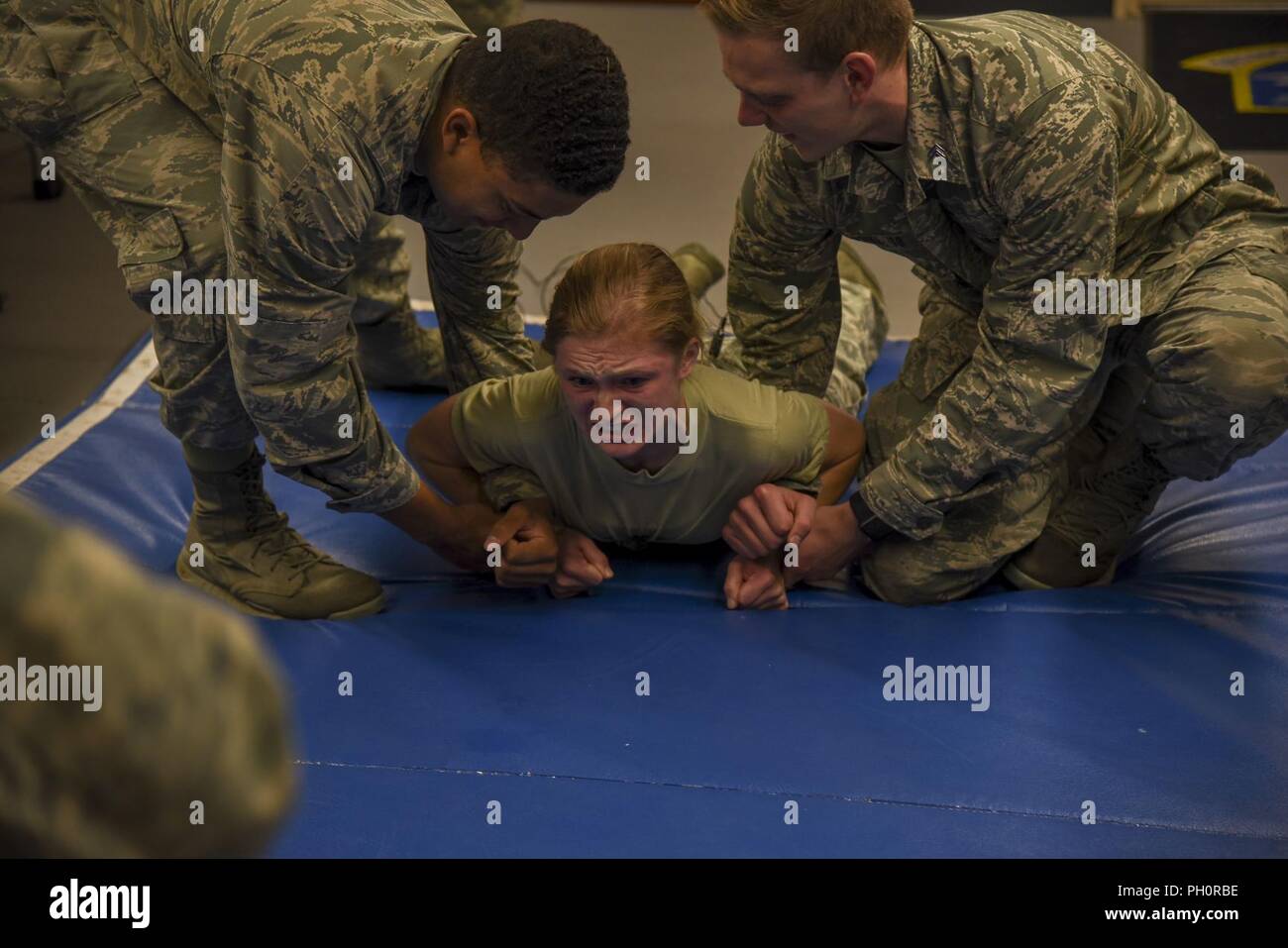 Cadet 2nd Class Isaiah Sanders, right, and Cadet 2nd Class Ben Pagel ...