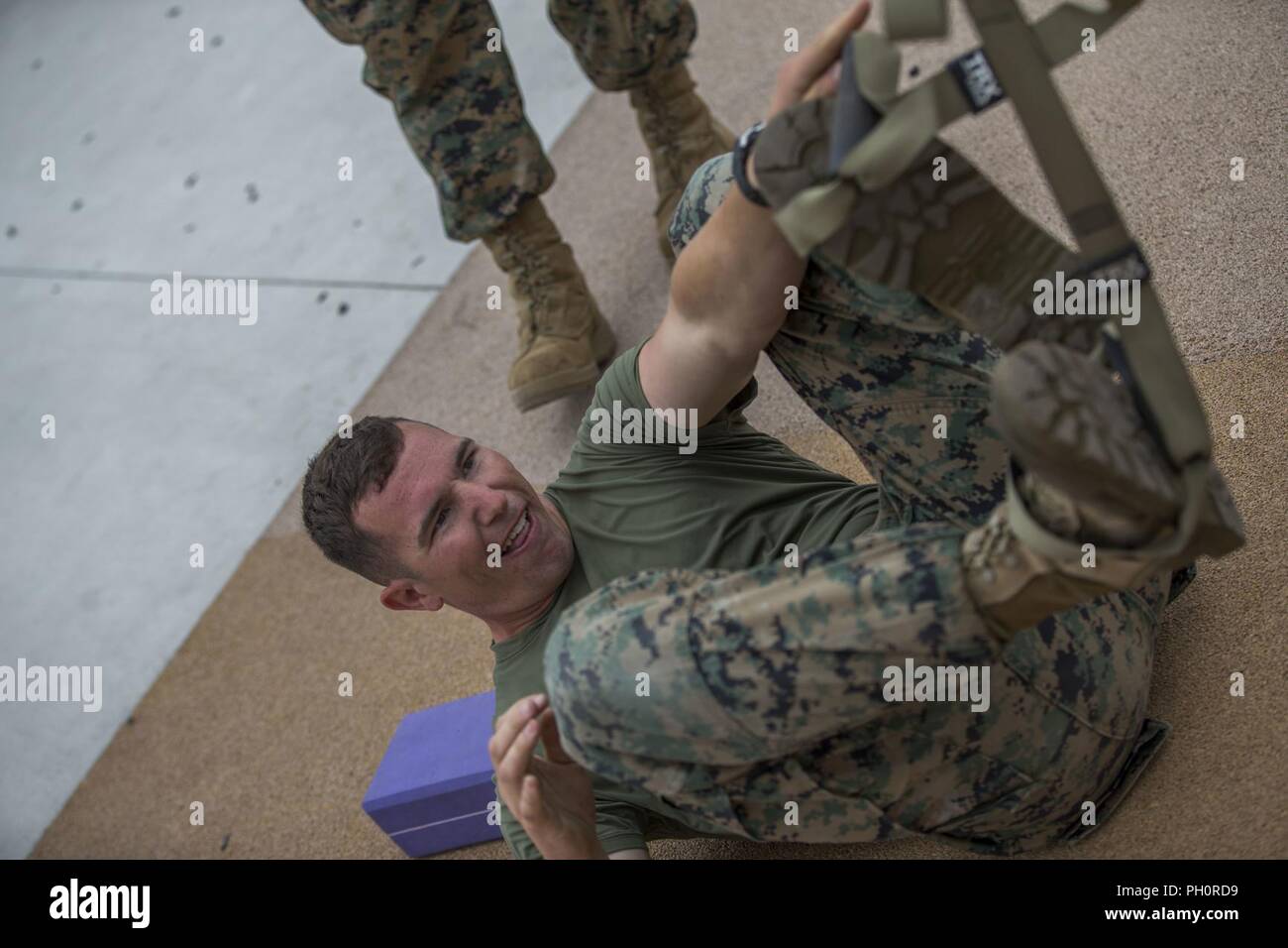 U.S. Marine Corps Sgt. Josh Amidon, cryogenics equipment operator ...