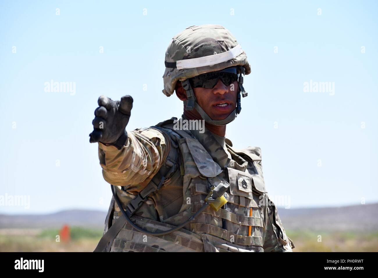 Staff Sgt. Daniel Vickers, assigned to the 127th Aviation Support ...