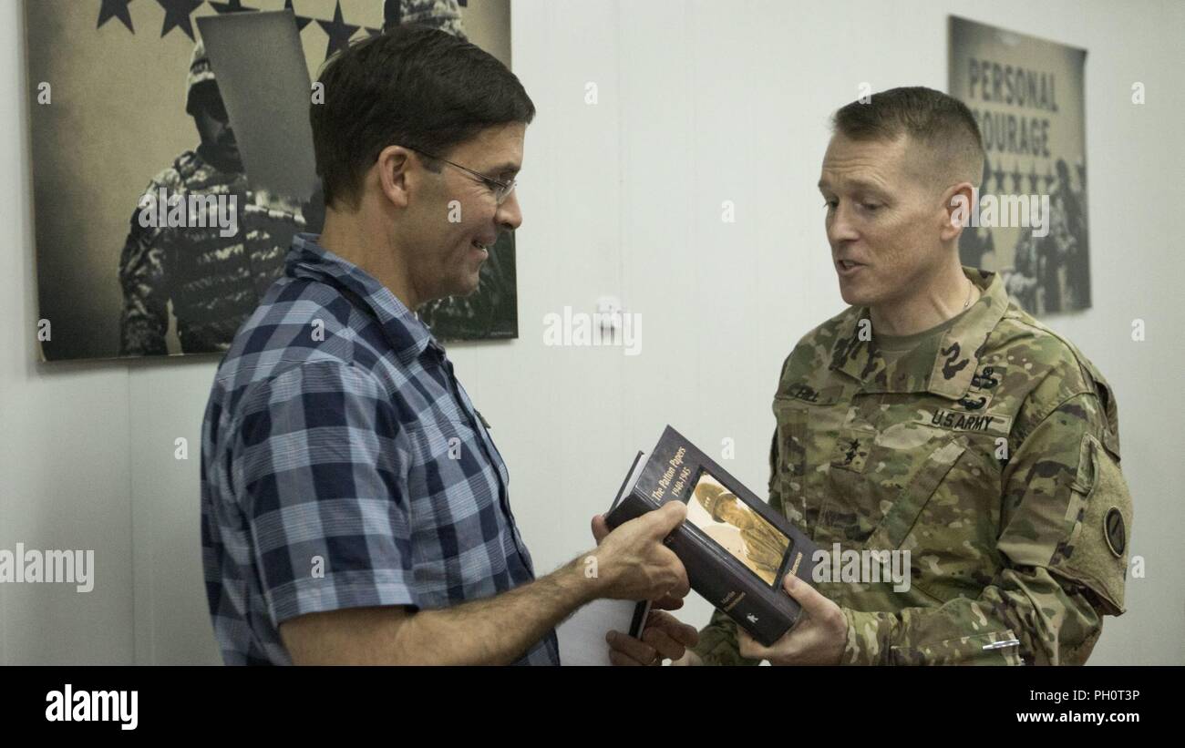 U.S. Army Maj. Gen. David Hill, Deputy Commanding General of U.S. Army ...