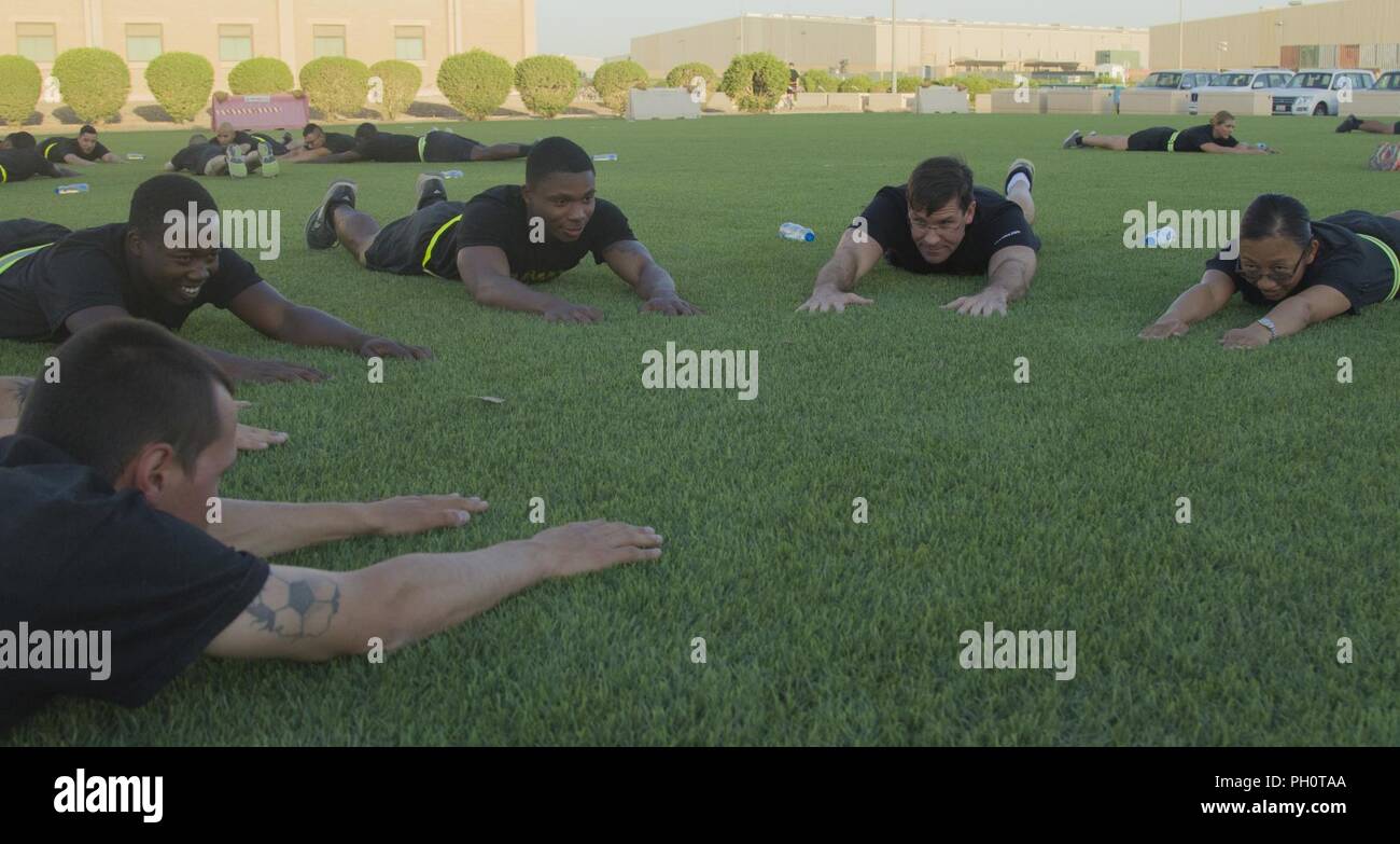Secretary of the Army, Dr. Mark T. Esper and Soldiers from the 49th ...