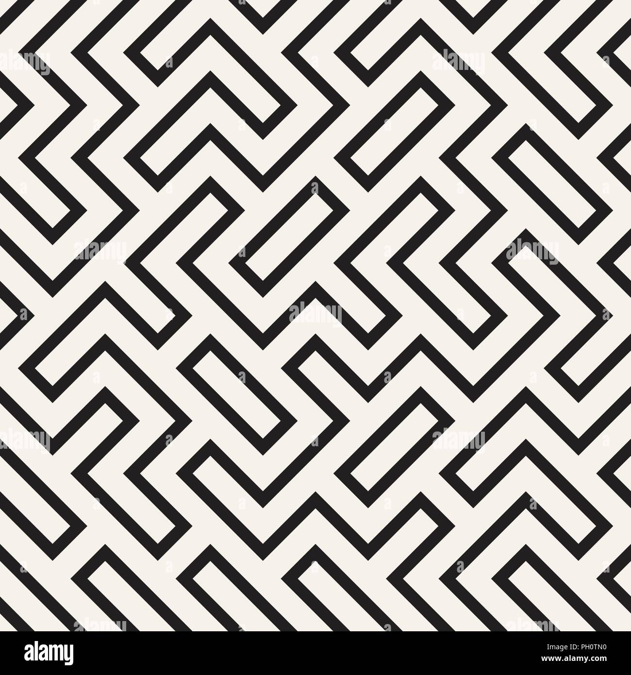 Irregular maze line lattice. Abstract geometric background design ...