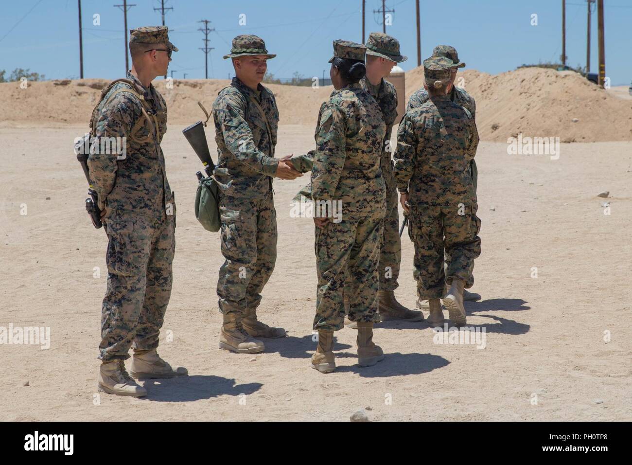 Brig Gen Helen G Pratt Commanding General Of 4th Marine Logistics