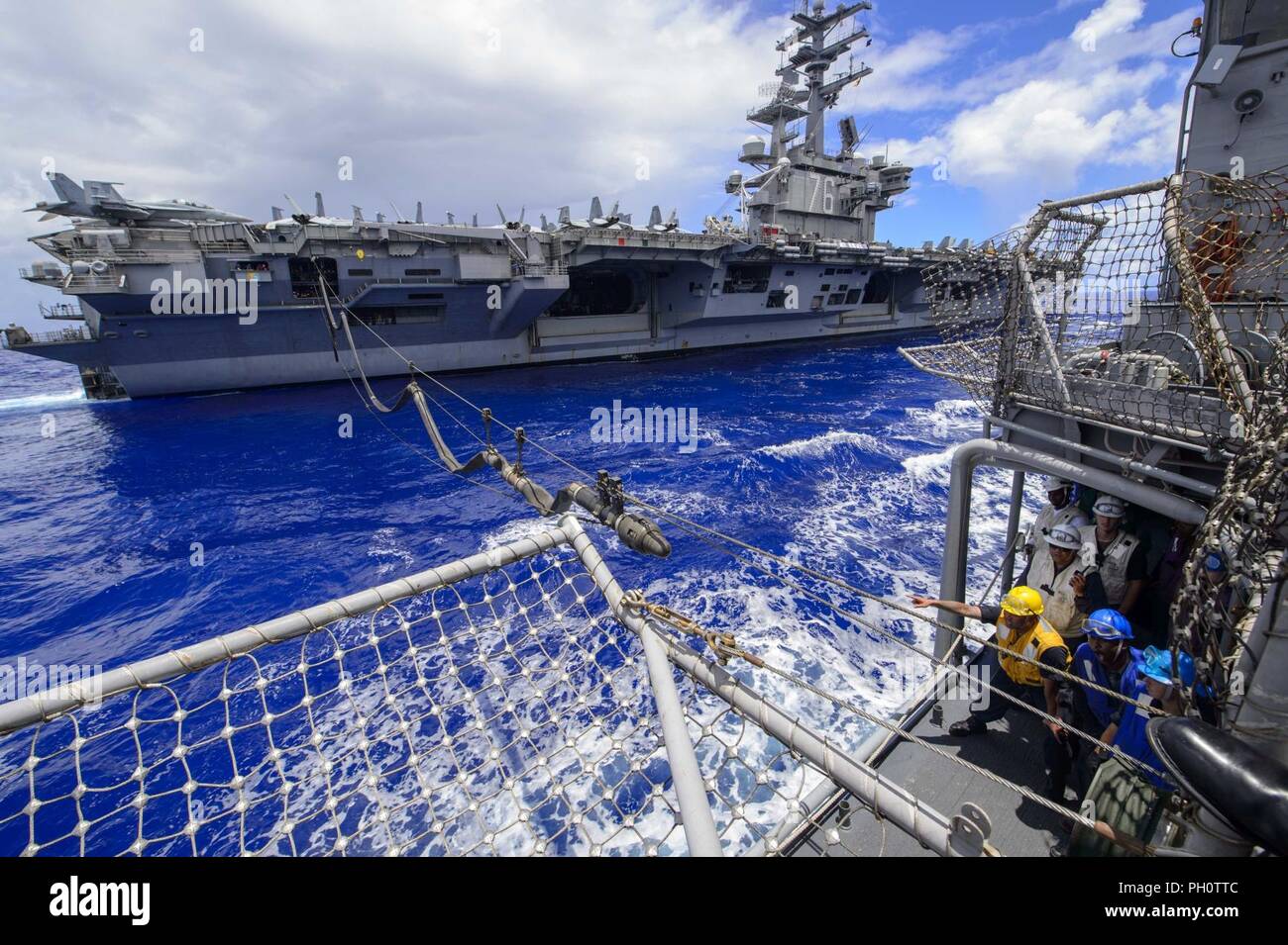PHILIPPINE SEA (June 21, 2018) The Ticonderoga-class guided-missile ...