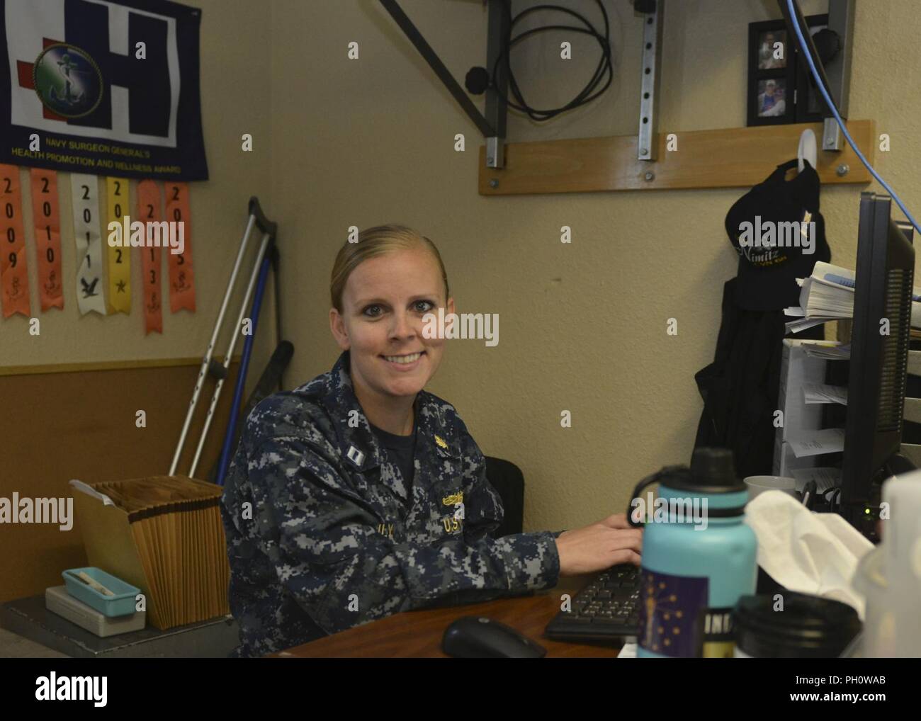 NAVAL BASE KITSAP-BREMERTON (June 20, 2018) Lt. Lisa Daily, from Royal ...