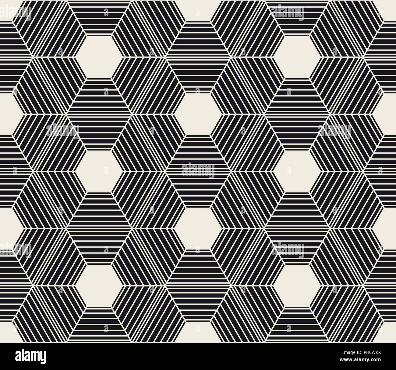 Vector seamless pattern. Modern stylish abstract texture. Repeating ...