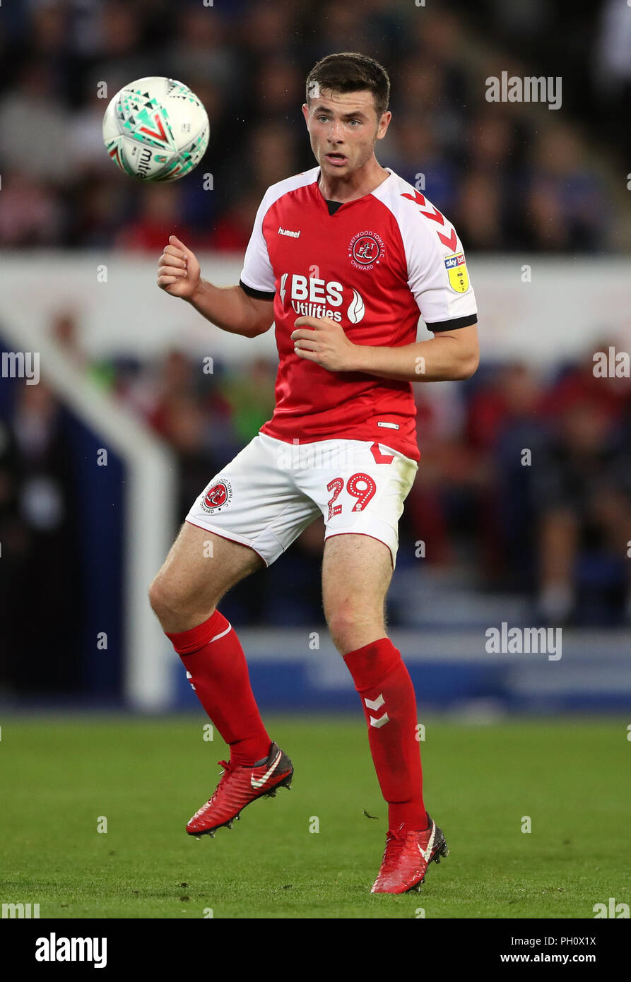 Fleetwood Town's Nathan Sheron Stock Photo - Alamy