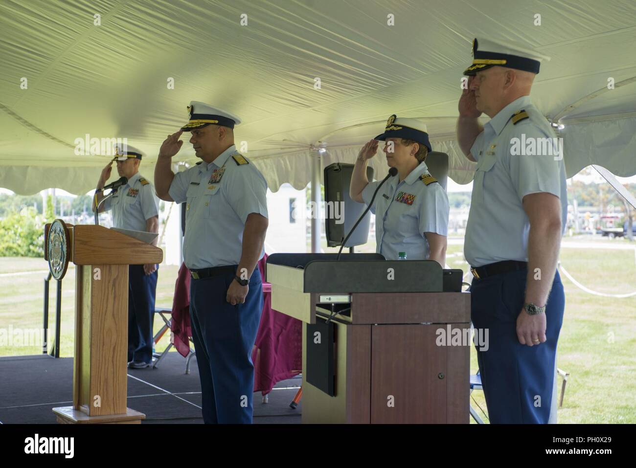Captain Kristen S. Sareault, USPHS, retires from active duty at USCG ...