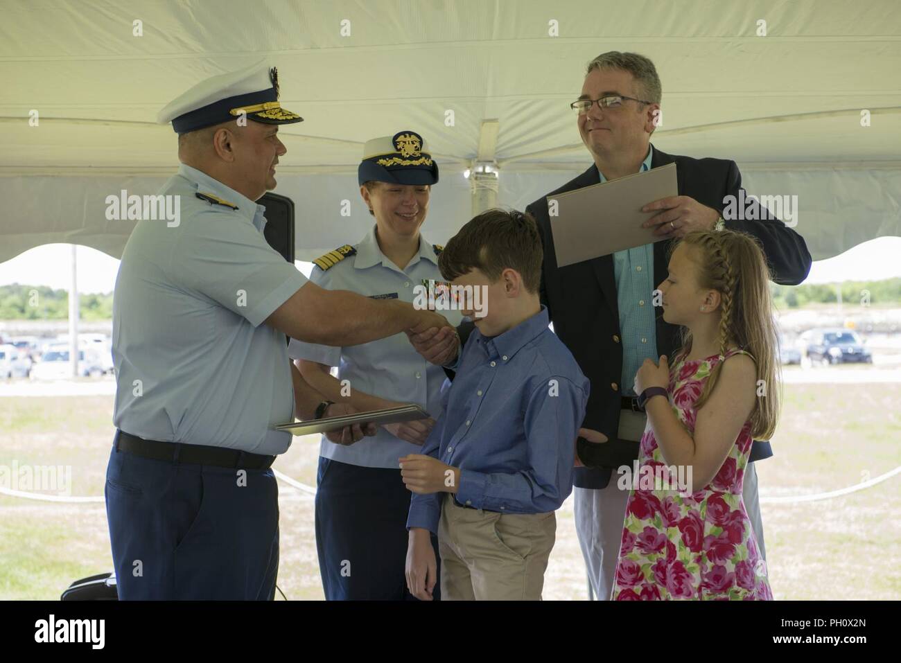 Captain Kristen S. Sareault, USPHS, retires from active duty at USCG ...