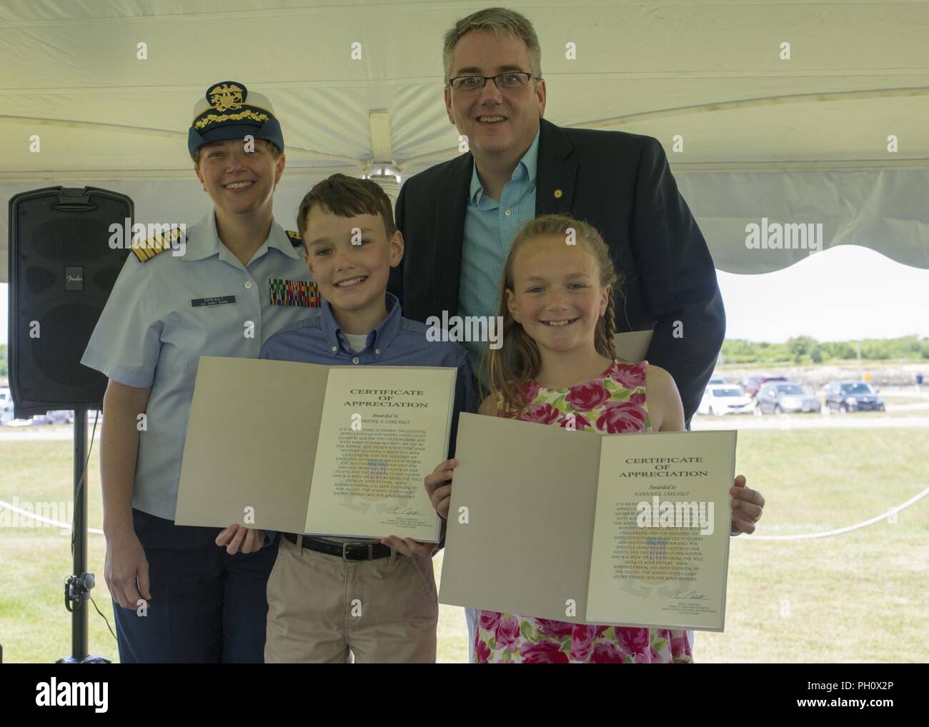 Captain Kristen S. Sareault, USPHS, retires from active duty at USCG ...