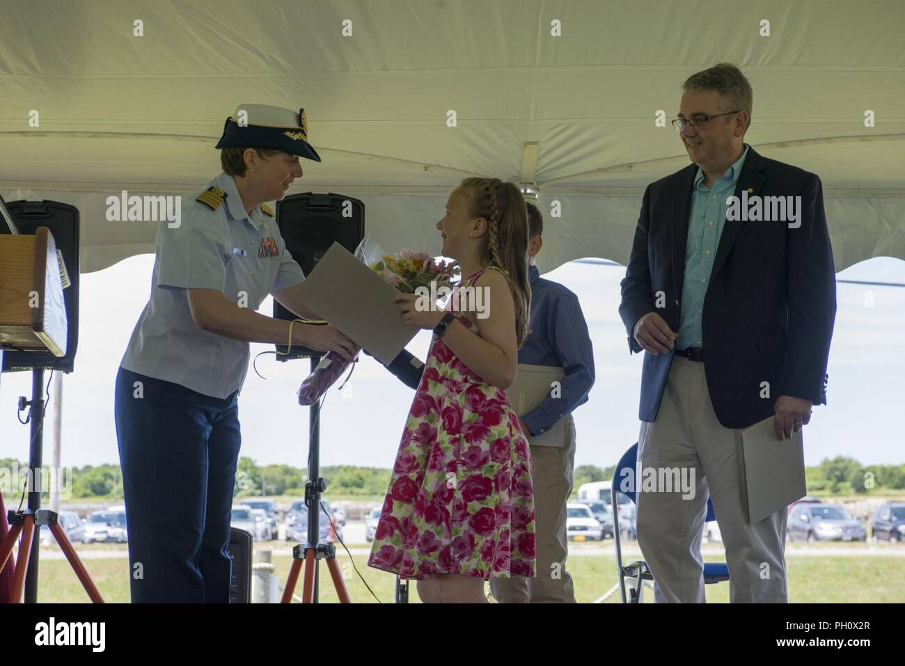 Captain Kristen S. Sareault, USPHS, retires from active duty at USCG ...