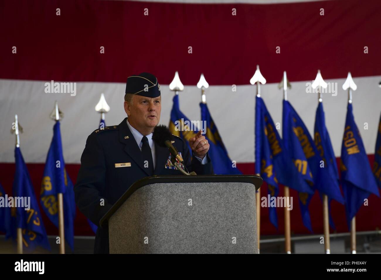 U.S. Air Force Lt. Gen. Brad Webb, commander of Air Force Special ...