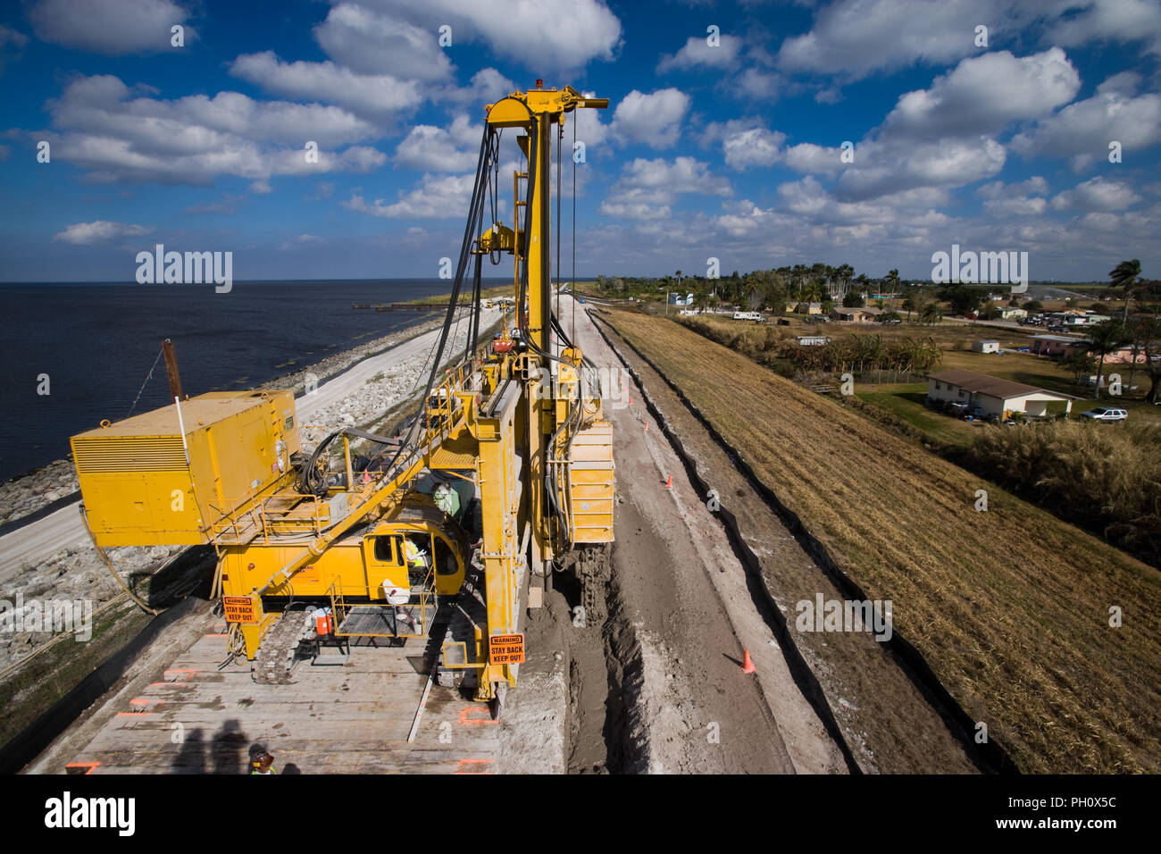 Trench digger hi-res stock photography and images - Alamy