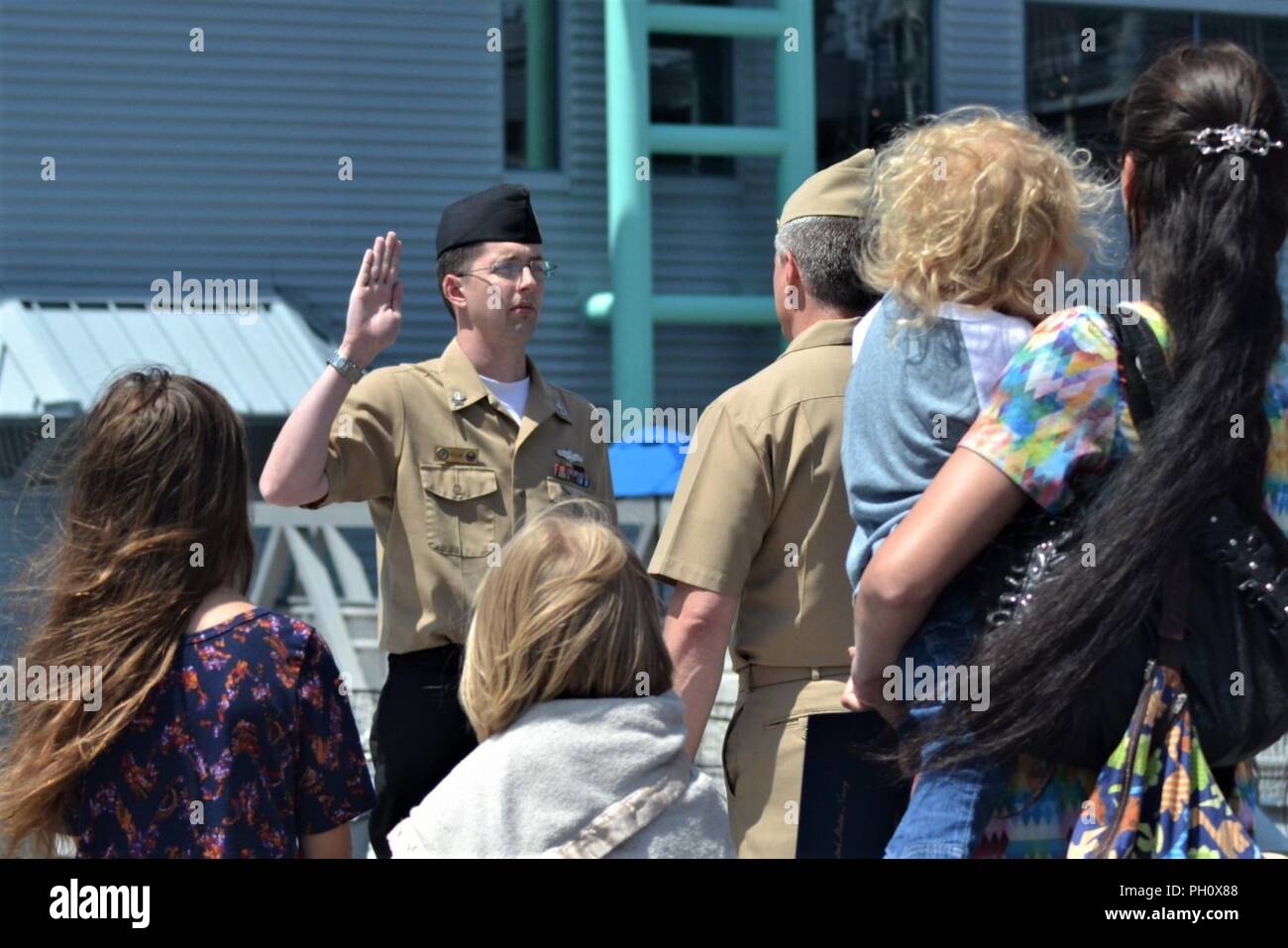 IS1 (IW/AW) Jonathon Ellis from the Naval Information Warfare Training ...