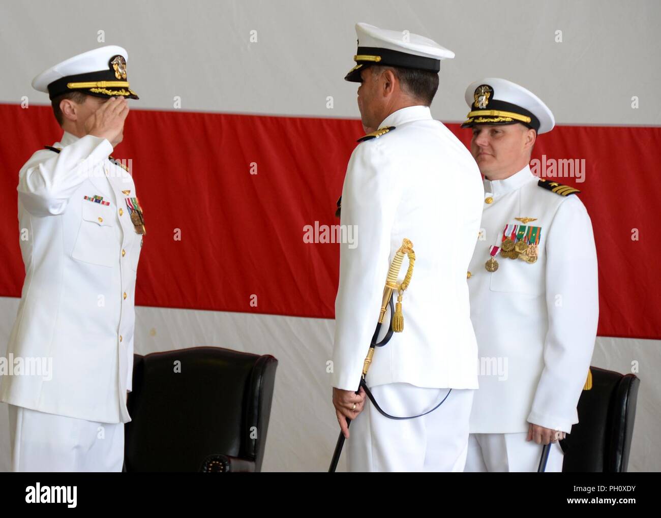 OAK HARBOR, Wash. (June 22, 2018) — Capt. Kevin Long, Commodore, Patrol ...