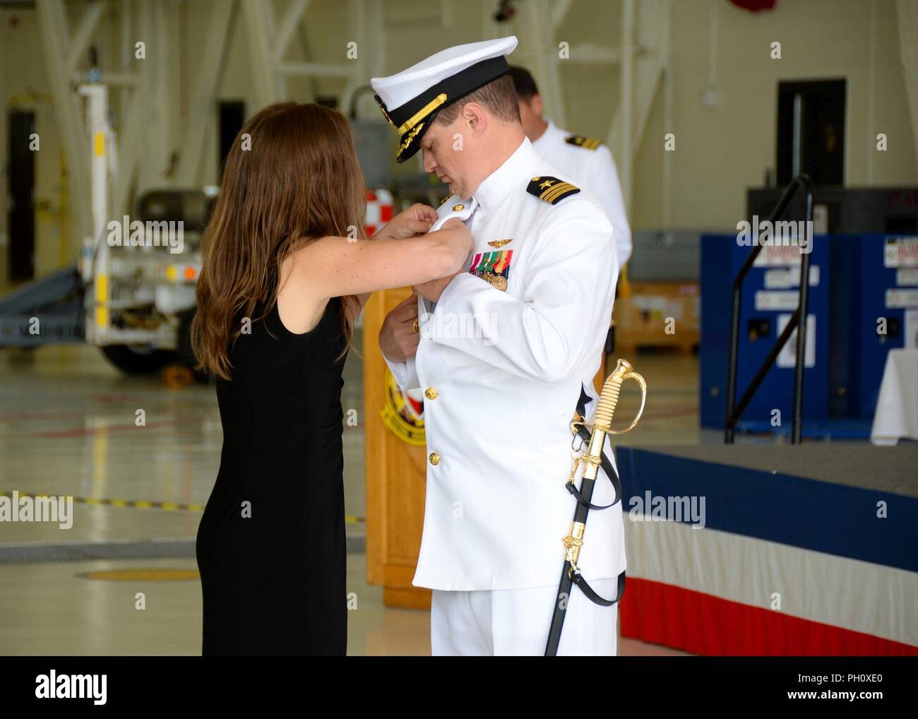 OAK HARBOR, Wash. (June 22, 2018) — Cmdr. Nathan Gammache, Patrol ...