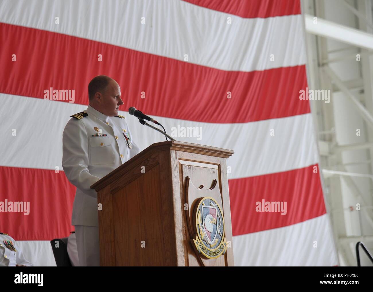 OAK HARBOR, Wash. (June 22, 2018) — Cmdr. James Imlah, Patrol Squadron ...