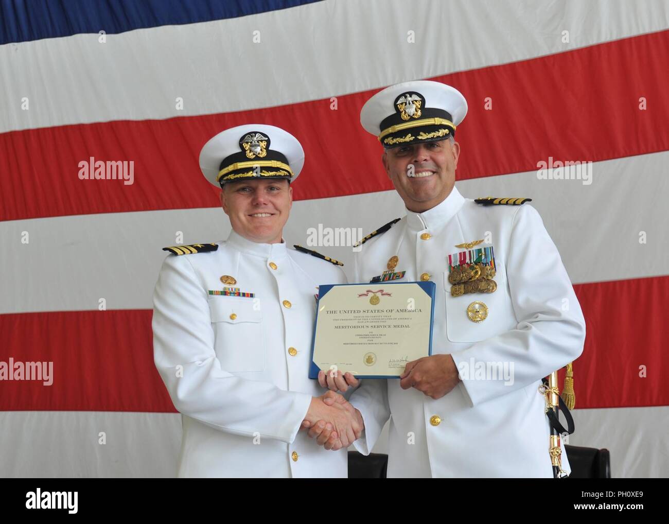 OAK HARBOR, Wash. (June 22, 2018) — Capt. Kevin Long, Commodore, Patrol ...