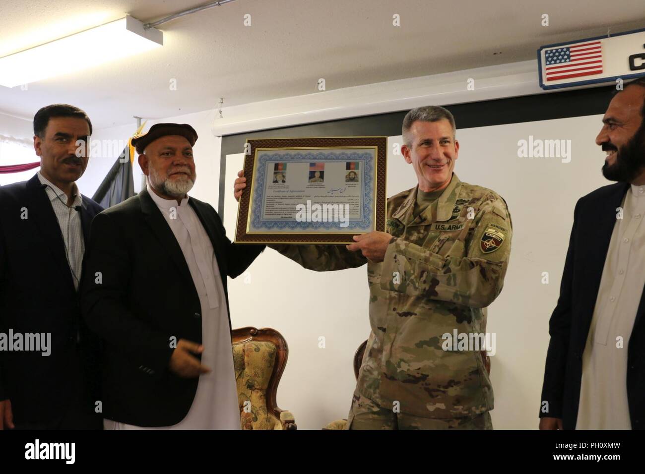Gen. John Nicholson, Resolute Support Mission and U.S. Forces ...