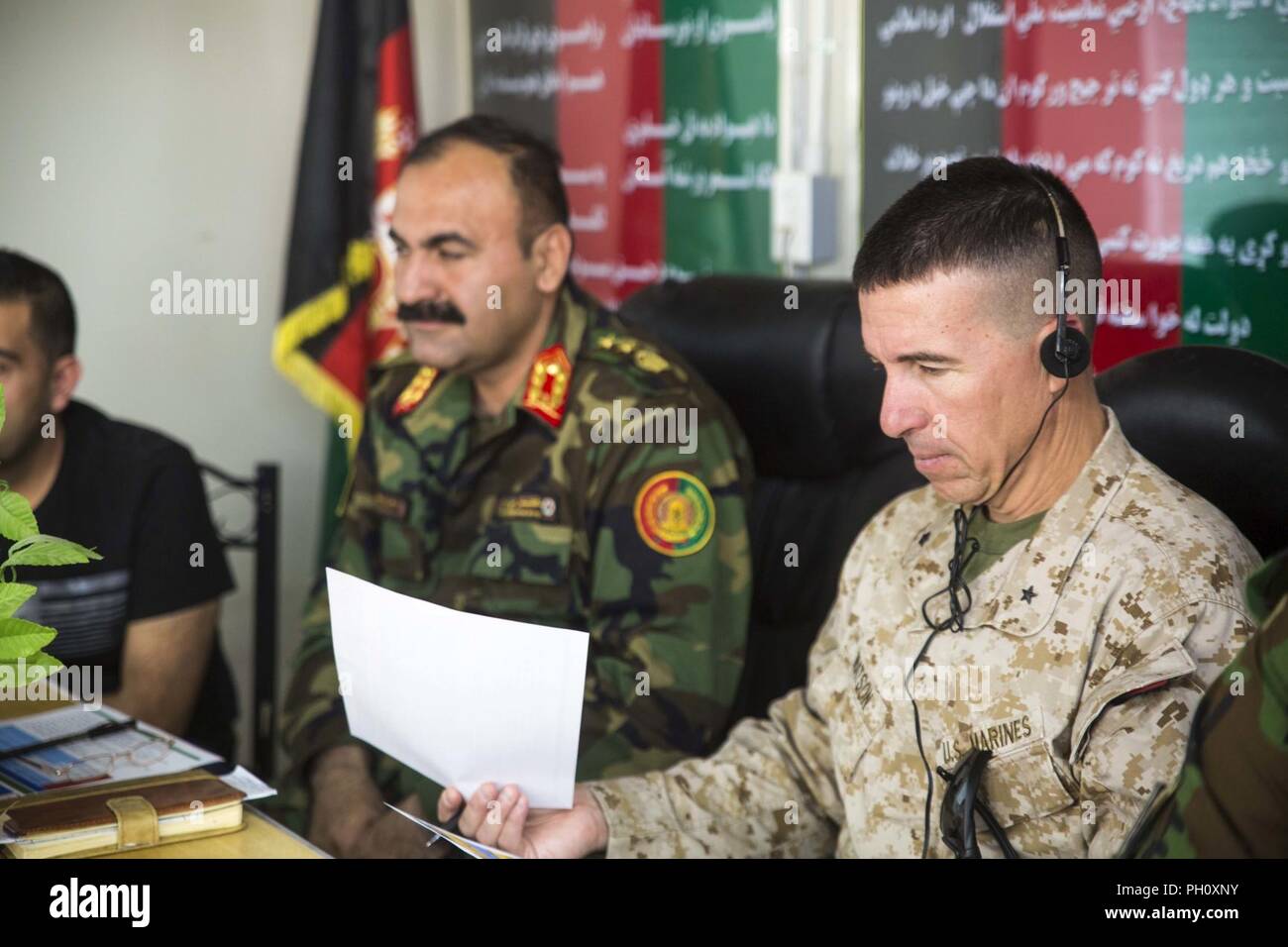 HELMAND PROVINCE, Afghanistan (June 21, 2018) – U.S. Marine Corps Brig ...