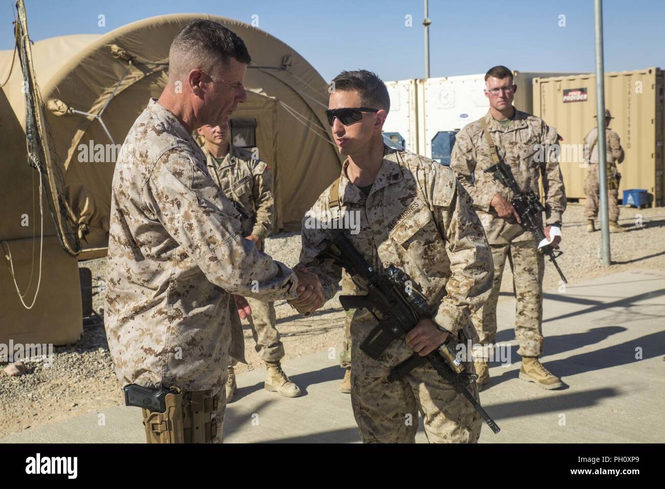 HELMAND PROVINCE, Afghanistan (June 19, 2018) – U.S. Marine Corps Lt ...