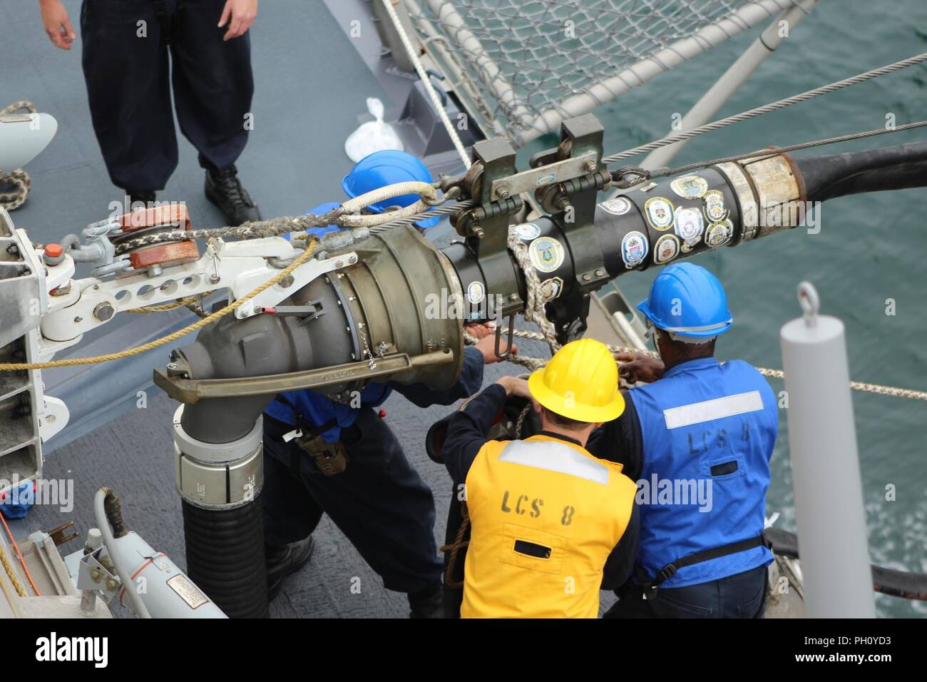 Montgomery underway replenishment post shakedown availability co hi-res ...