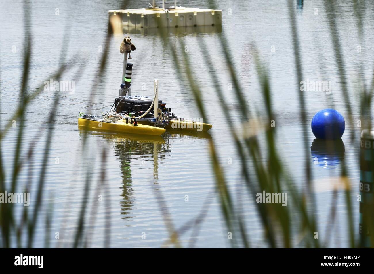 SOUTH DAYTONA, Fla. (Jun. 23, 2018) A student designed autonomous ...