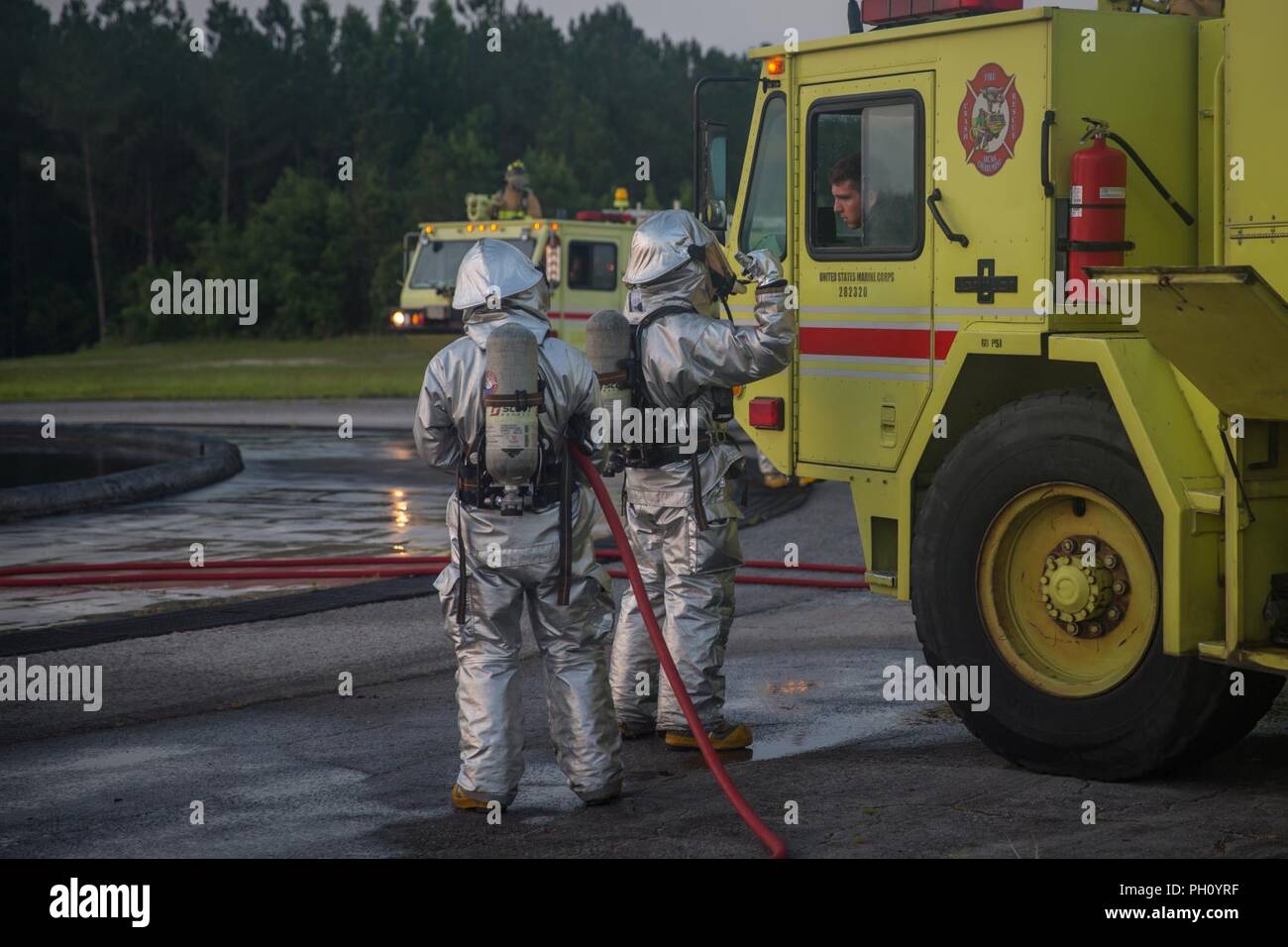 Cherry point fire and rescue hi-res stock photography and images - Alamy
