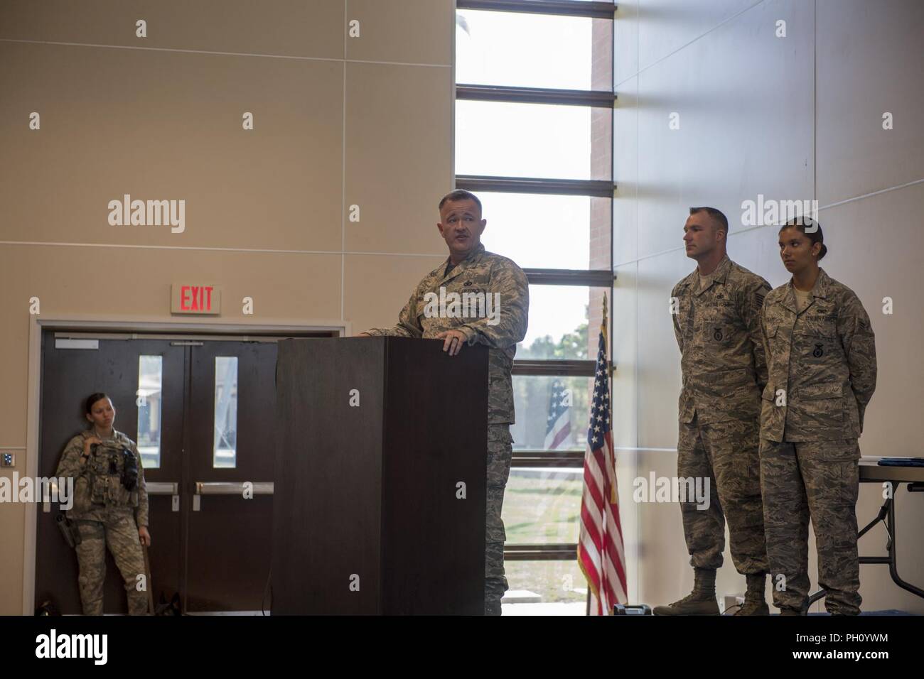 U.S. Air Force Col. Paul Quigley, 39th Weapons System Security Group ...