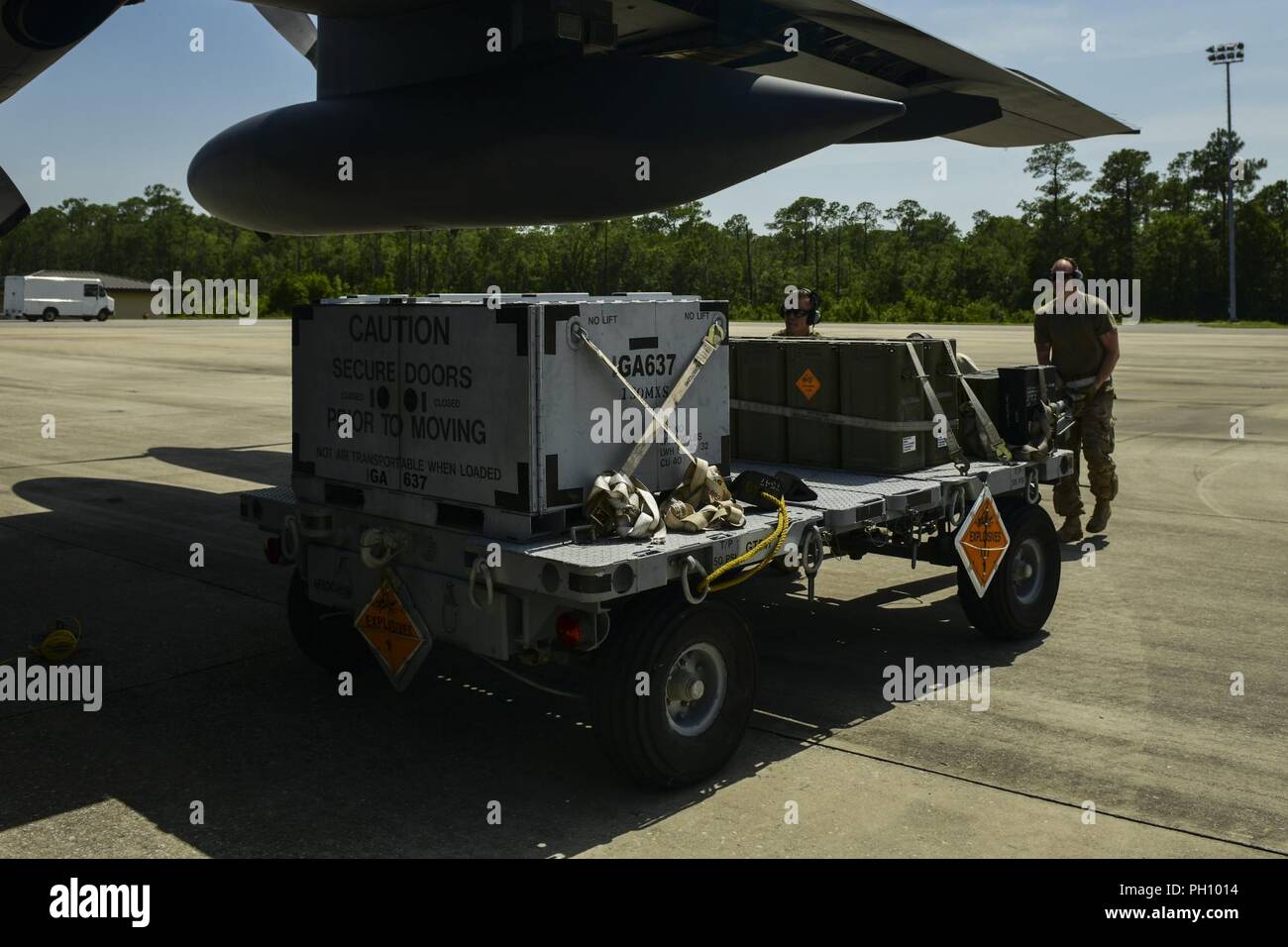 Aircrew with the 4th Special Operations Squadron conduct a routine ...