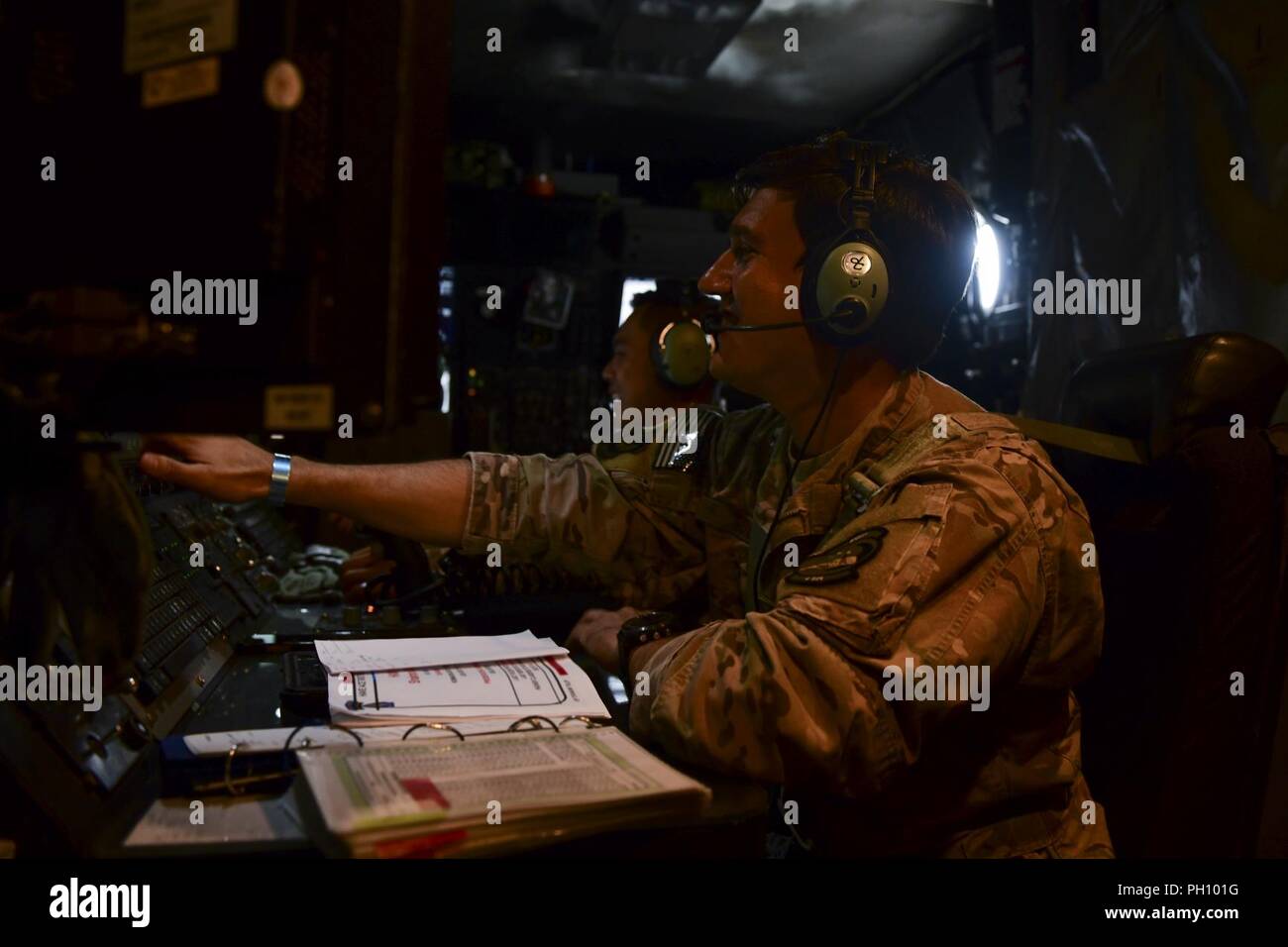 Aircrew with the 4th Special Operations Squadron conduct a routine ...