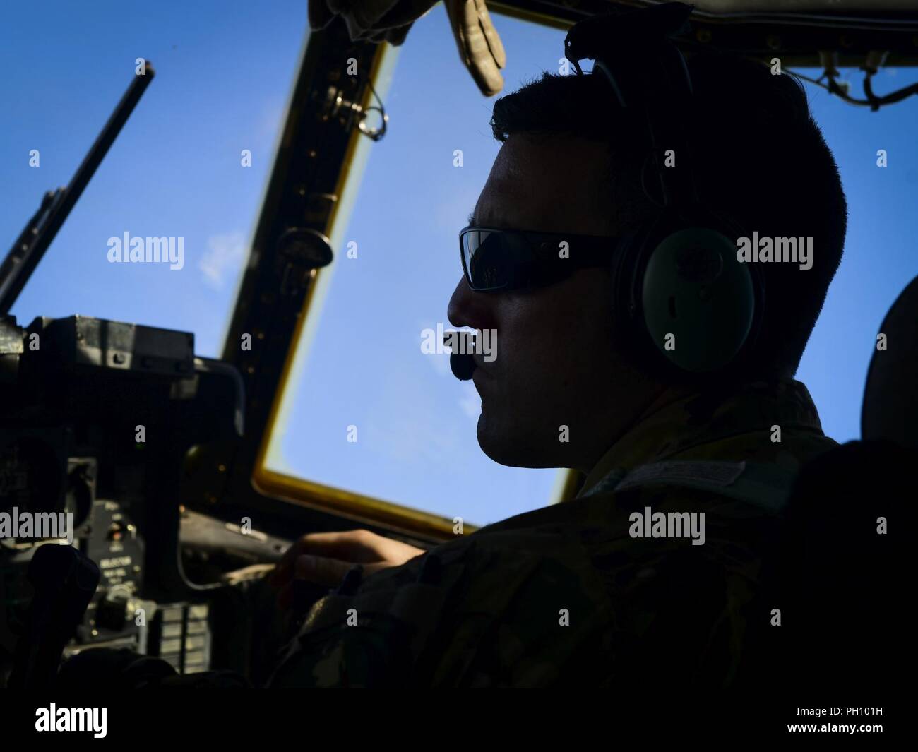 Aircrew with the 4th Special Operations Squadron conduct a routine ...
