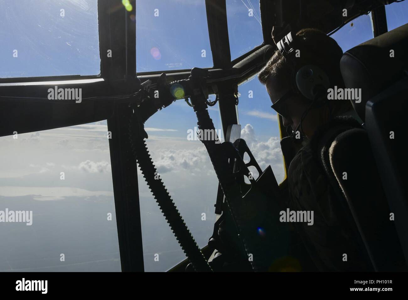 Aircrew with the 4th Special Operations Squadron conduct a routine ...
