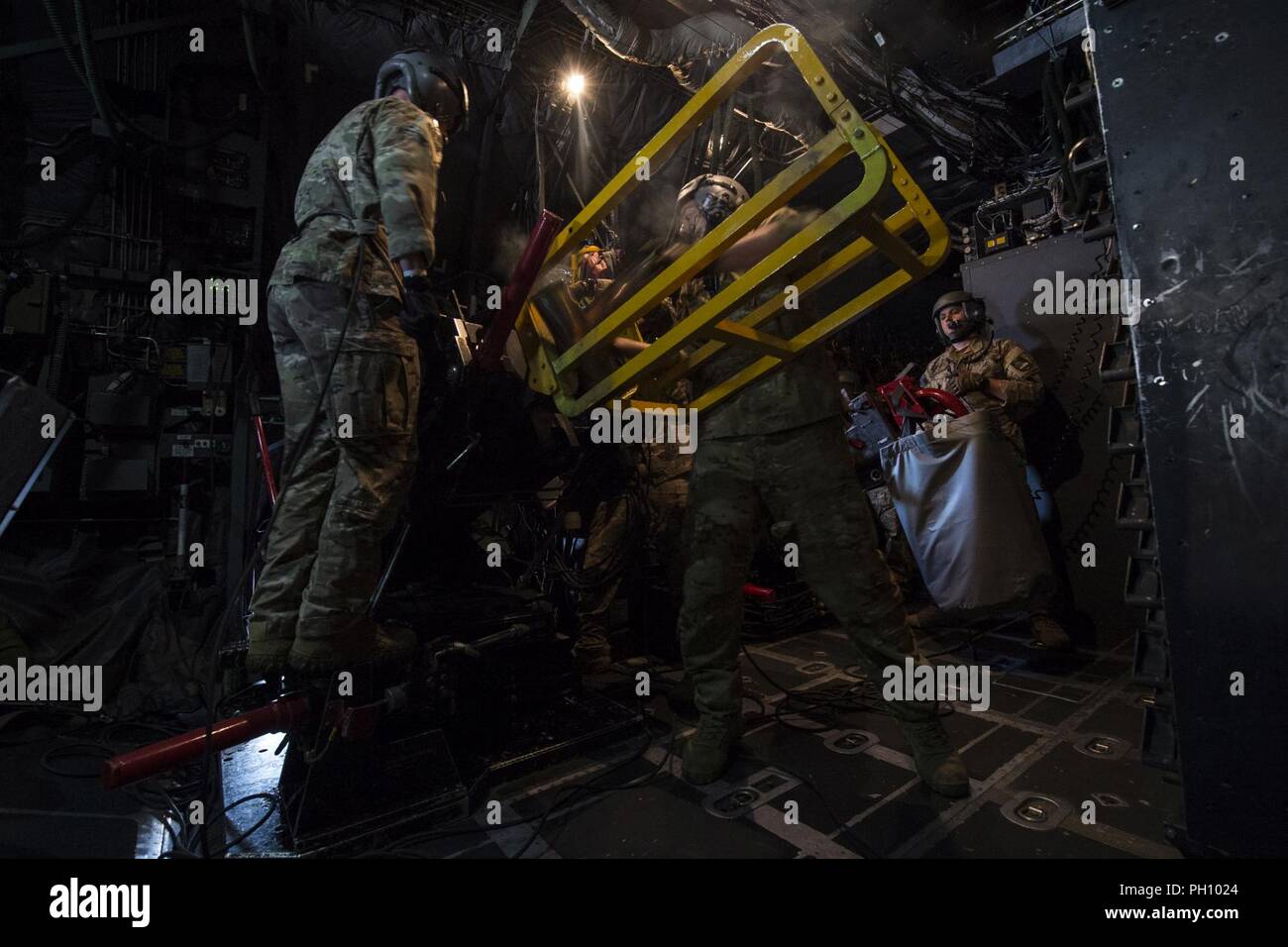 Special missions aviators with the 4th Special Operations Squadron ...