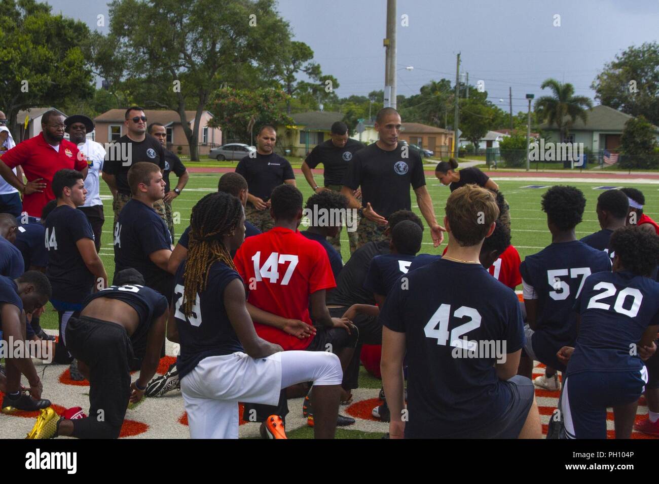 Capt. Joshua Ramirez, the executive officer for Recruiting Station (RS ...