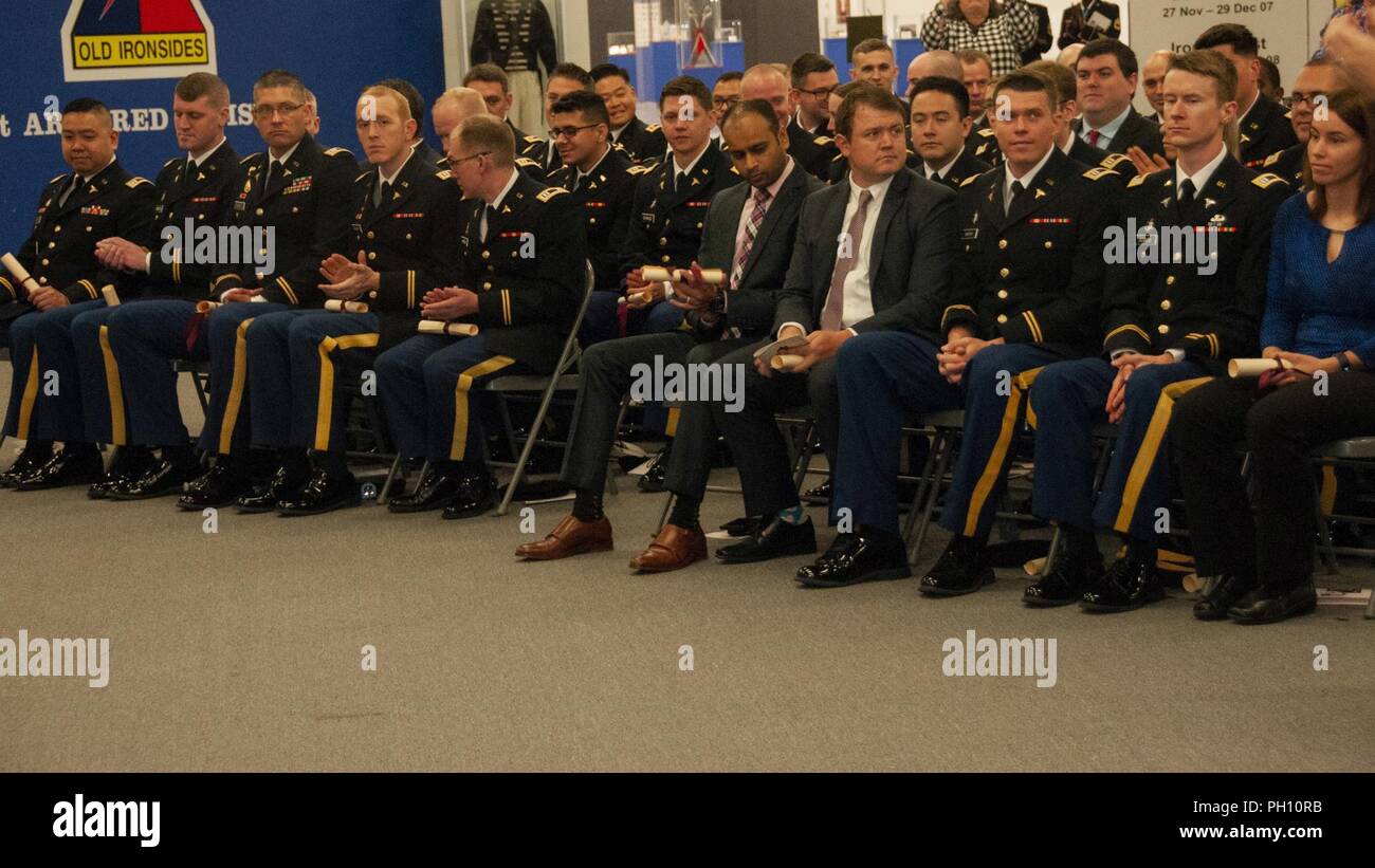 Soldiers and civilians graduating from William Beaumont Army Medical ...