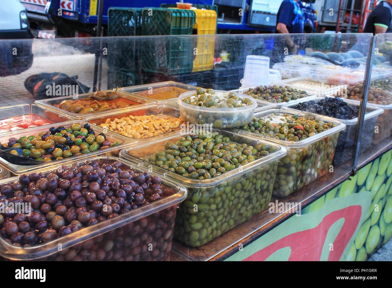 Pepper multicolored pickles hi-res stock photography and images - Alamy
