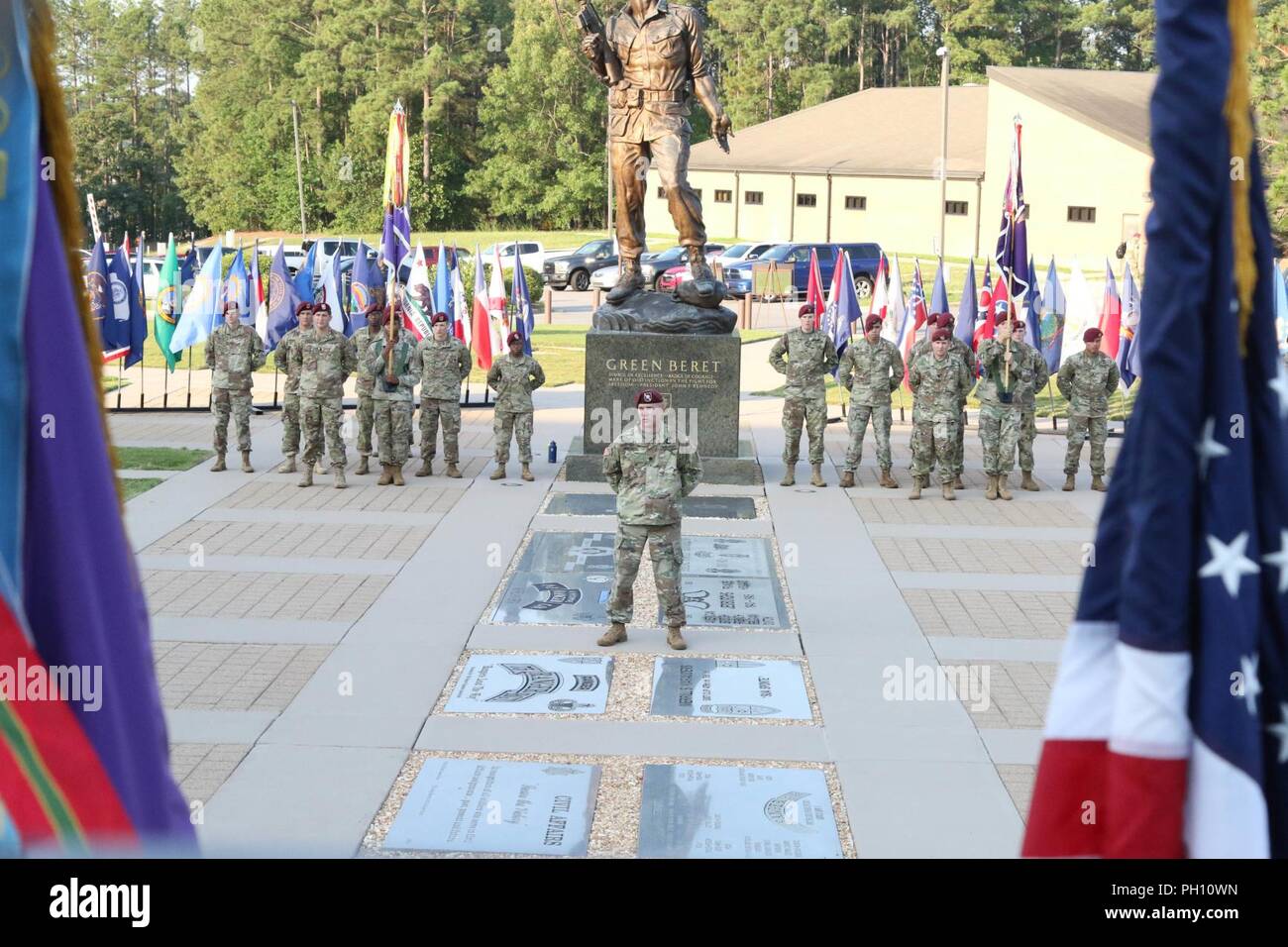Command teams and Soldiers with the 95th Civil Affairs Brigade (Special ...