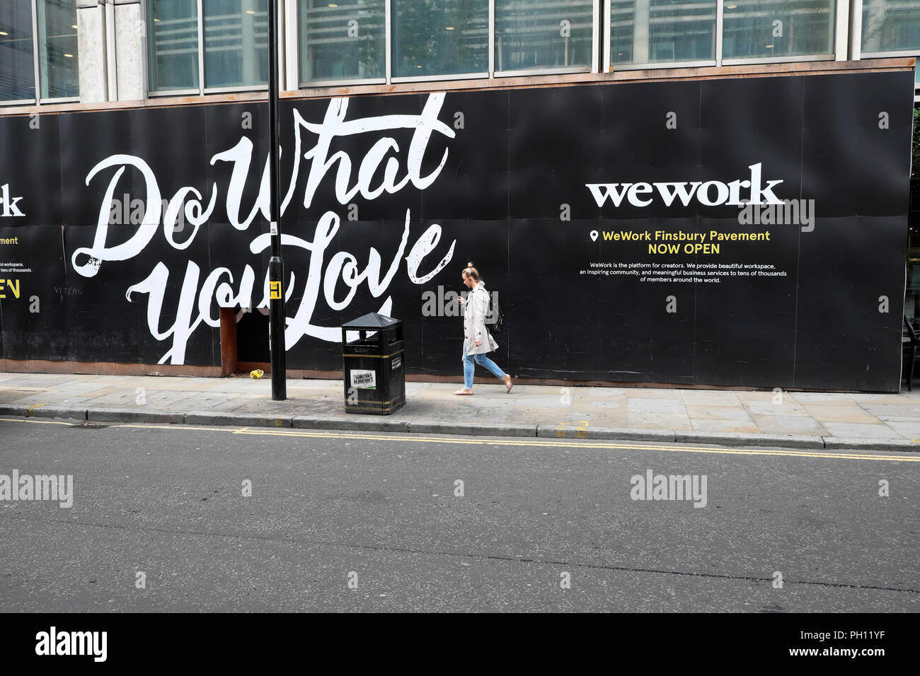 Wework office do what you love hi-res stock photography and images - Alamy