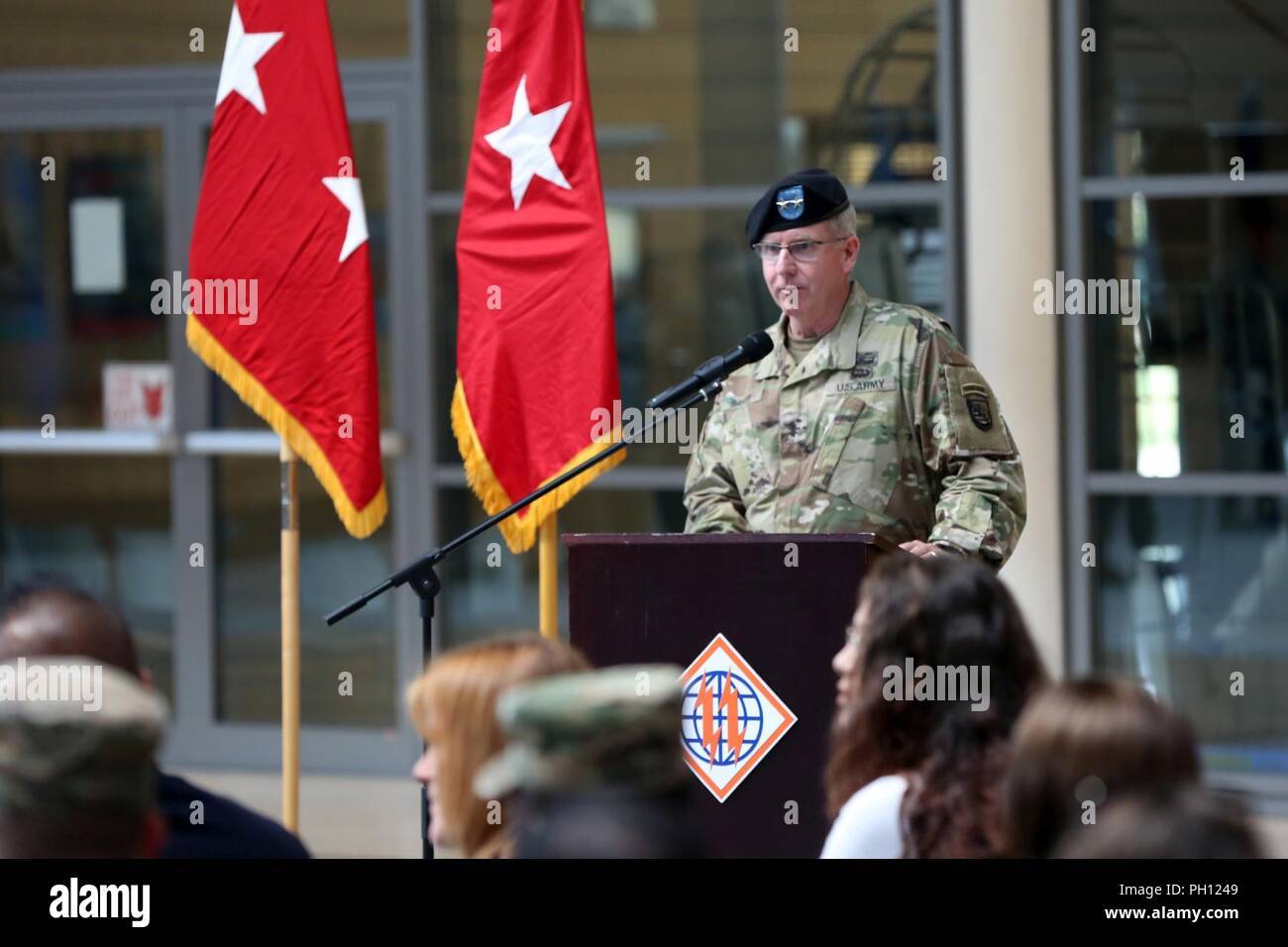 U.S. Army Maj. Gen. John Baker, commanding general of U.S. Army Network Enterprise Technology ...