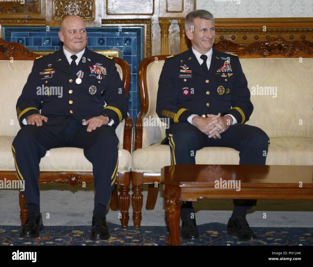 KABUL, Afghanistan (June 24, 2018) -- U.S. Army Gen. John Nicholson, Resolute Support commander ...