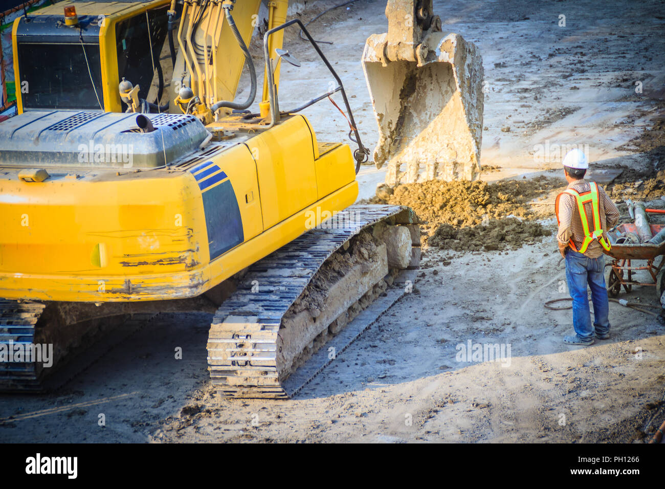 Backhoe For Digging High Resolution Stock Photography and Images - Alamy