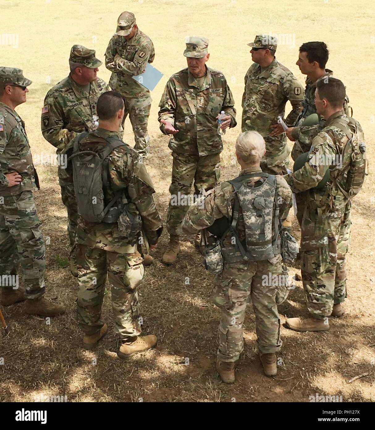 Brig. Gen. Kevin Lyons, Nebraska Army National Guard land component ...