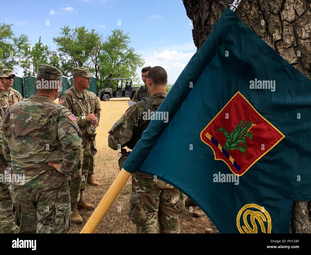 Brig. Gen. Kevin Lyons, Nebraska Army National Guard land component ...