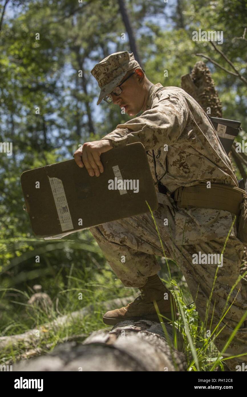 U.S. Marine Corps Rct. Jose A. Potes-Arias, with Platoon 1052, Alpha ...