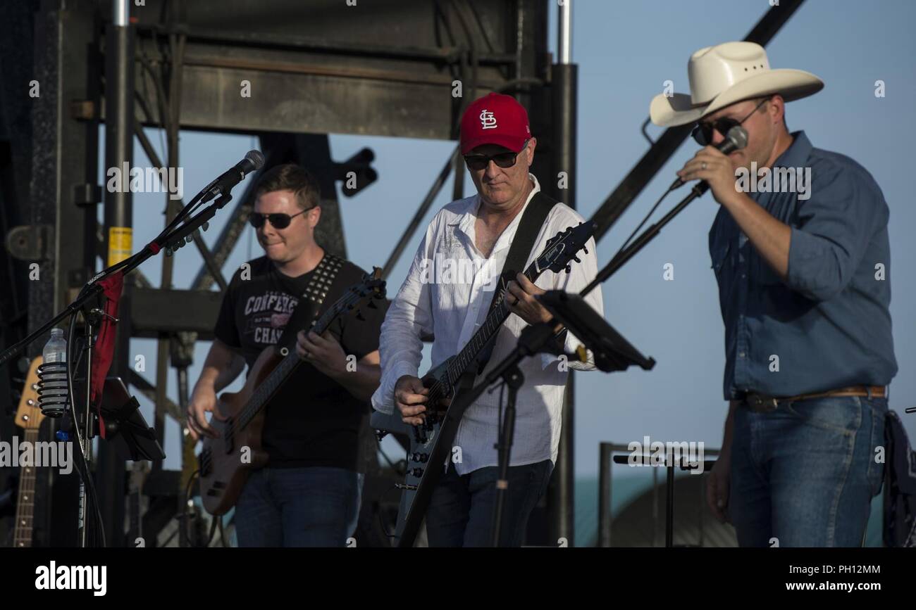 Call For Fire, a country and classic rock band, performs during Freedom ...