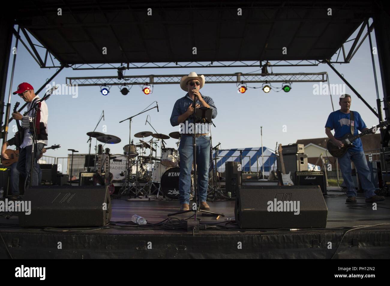 Call For Fire, a country and classic rock band, performs during Freedom ...